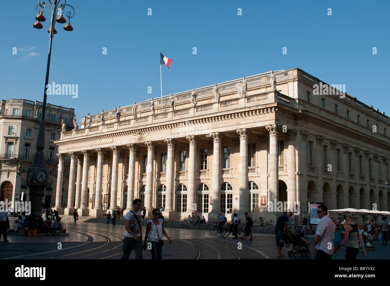 Bordeaux city flag hi-res stock photography and images - Alamy