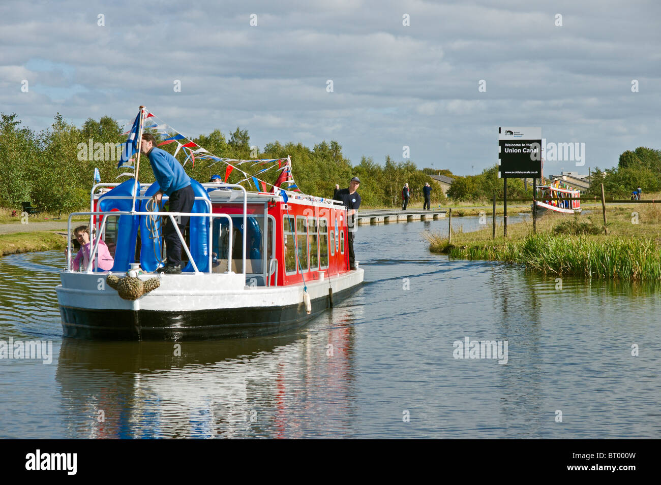 Forth and clyde canal locks hi-res stock photography and images - Alamy