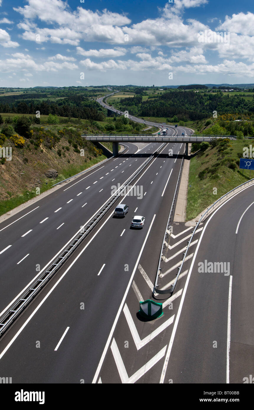 Motorway france motorways europe hi-res stock photography and images ...