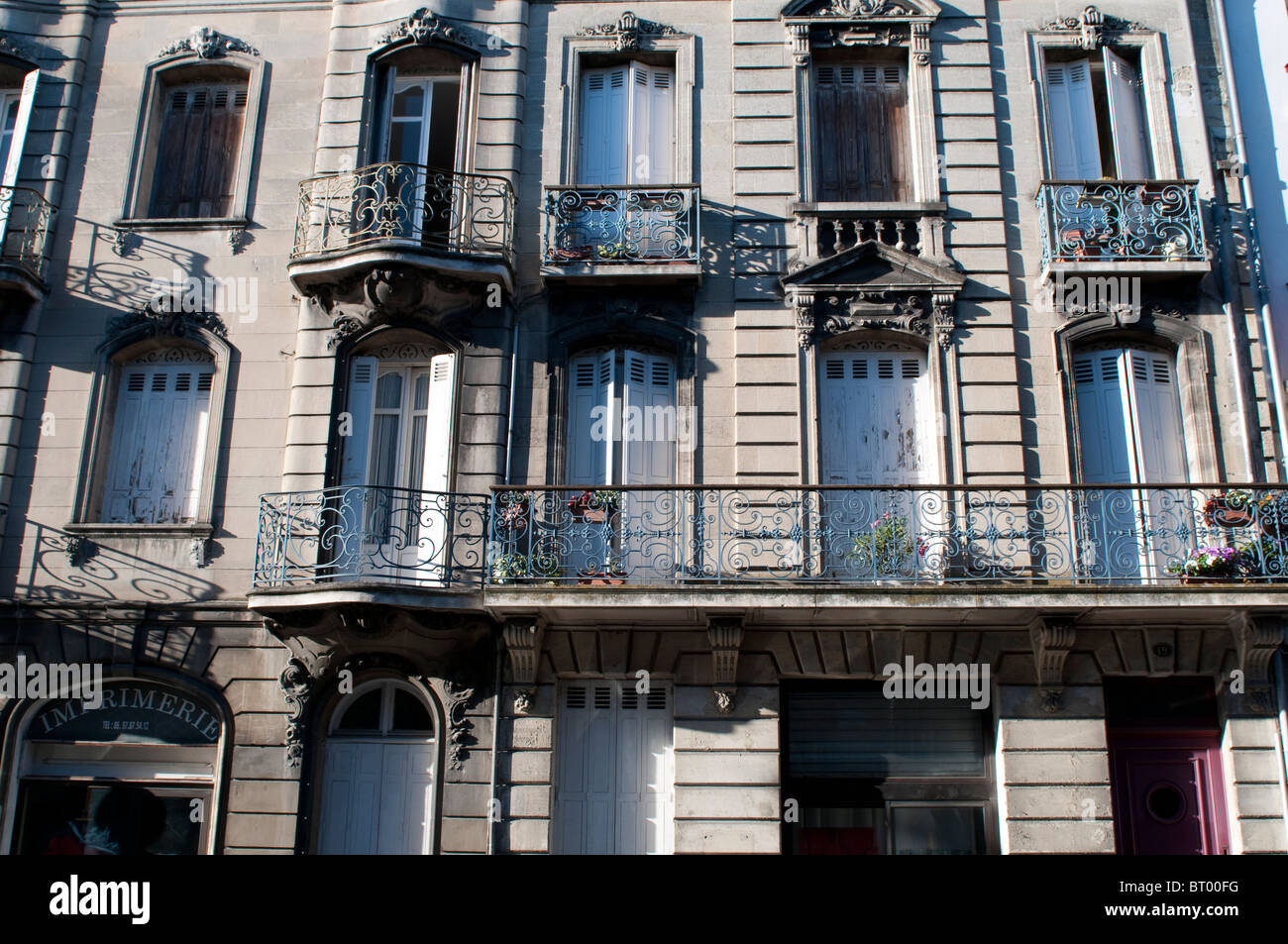 House in the Chartrons district, Bordeaux, France Stock Photo - Alamy