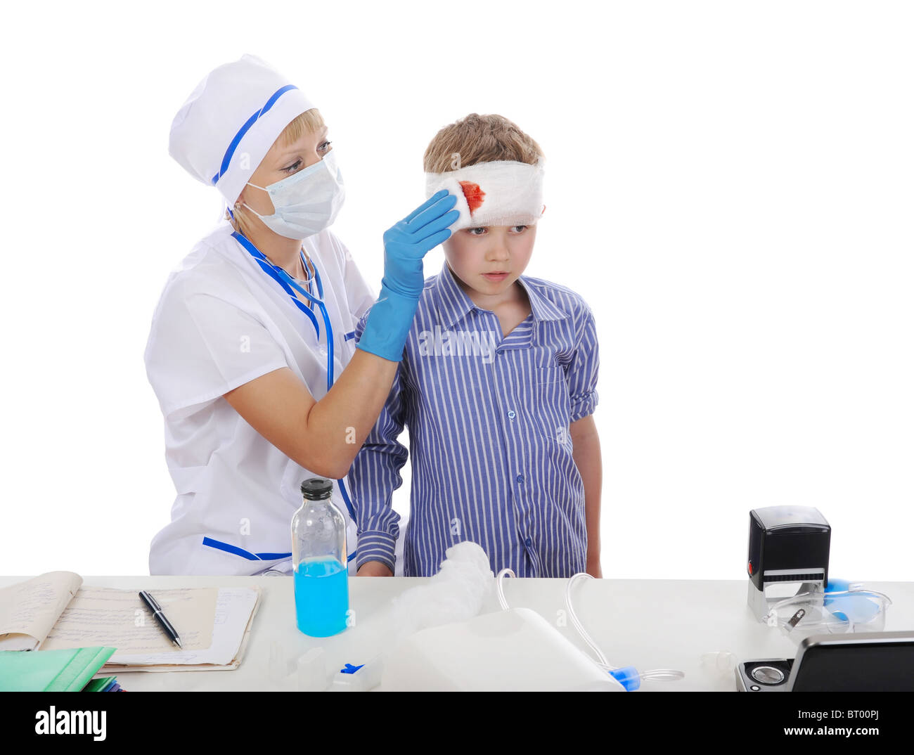 Fracture Forehead High Resolution Stock Photography and Images - Alamy