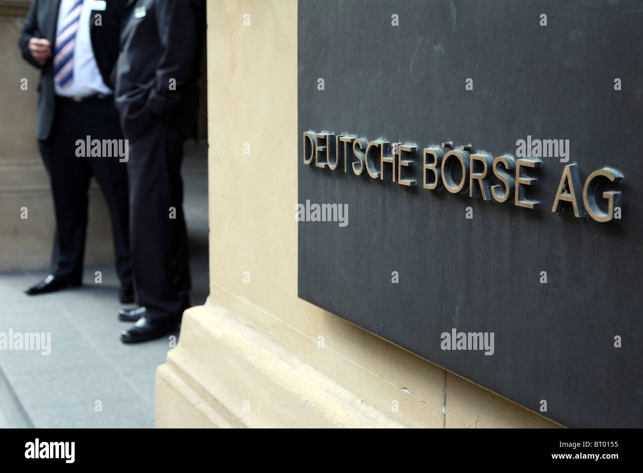 Signboard deutsche ag frankfurt am hi-res stock photography and images ...