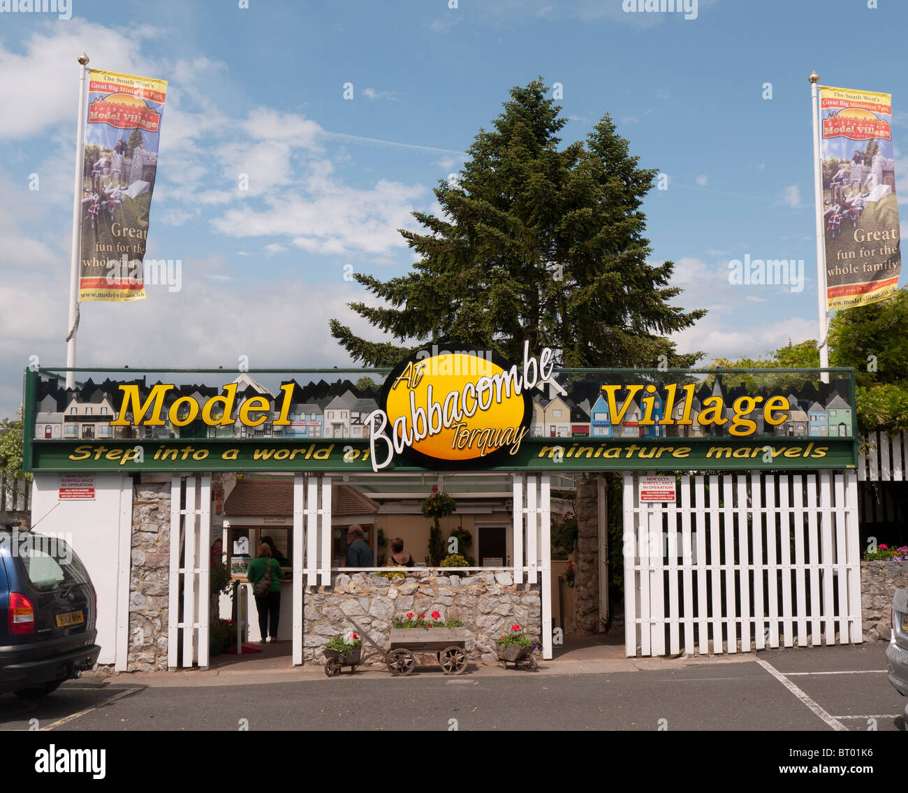 The Model Village at Babbacombe in Devon Stock Photo - Alamy