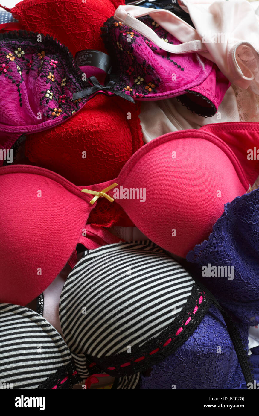Pile of bras Stock Photo - Alamy