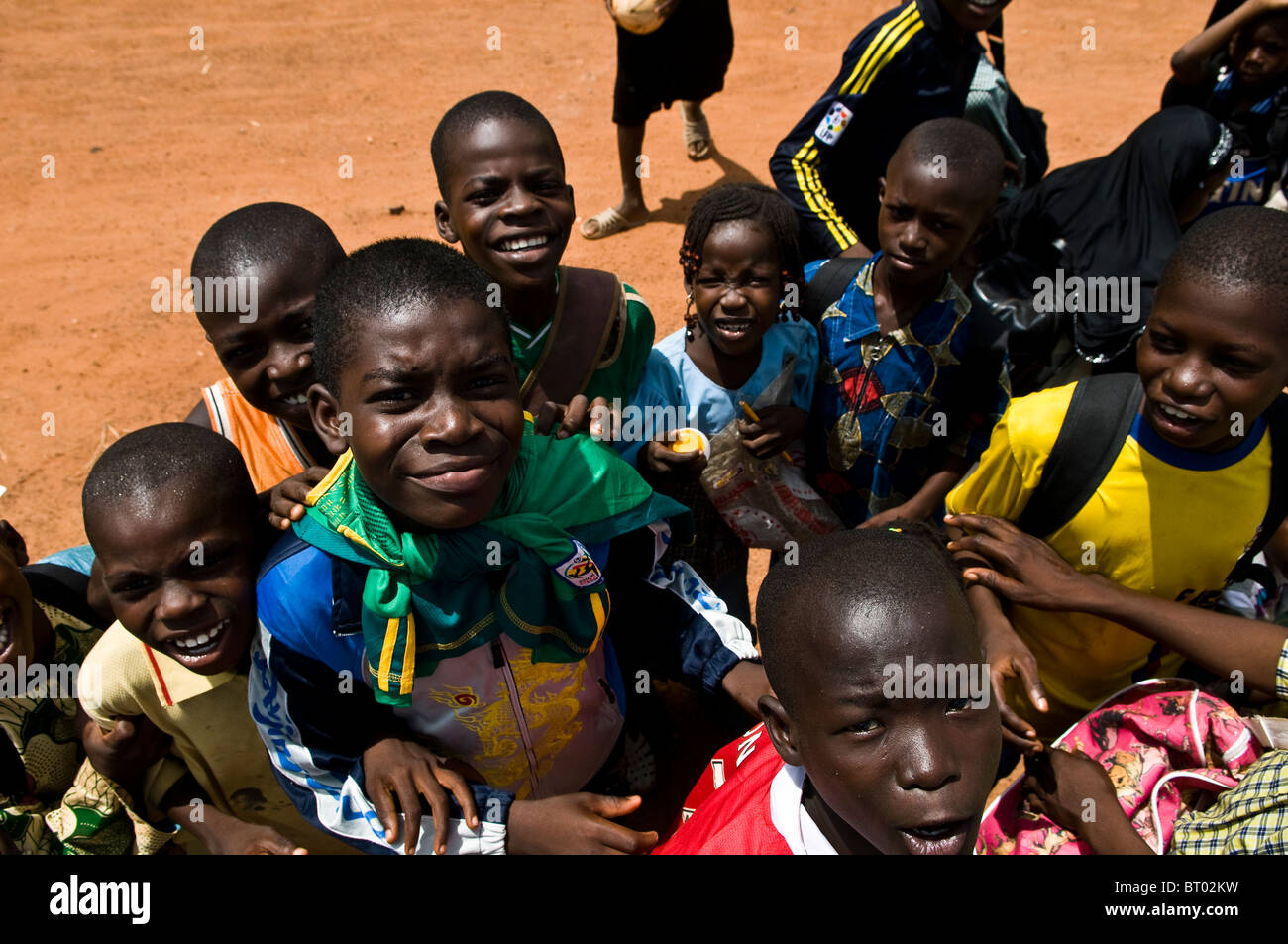 Children gathered hi-res stock photography and images - Alamy
