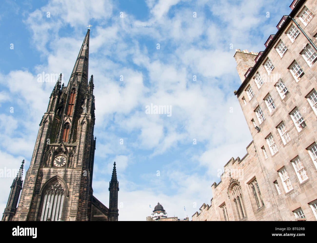 Tolbooth church, Royal Mile, Edinburgh Scotland Stock Photo - Alamy