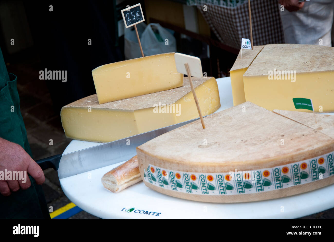 Comté cheese hi-res stock photography and images - Alamy