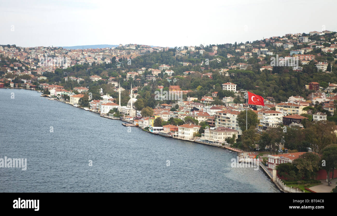Bosphorus Straight (Istanbul strait) between the Black sea ans the Sea ...