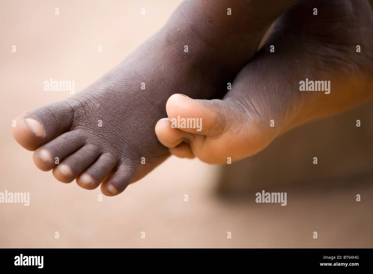 Baby Feet African High Resolution Stock Photography and Images - Alamy