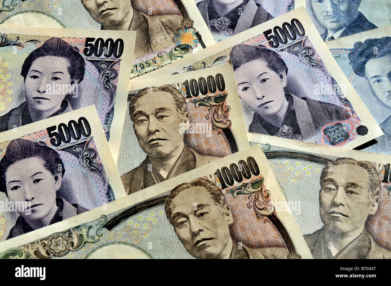 Japanese 5000 yen note hi-res stock photography and images - Alamy