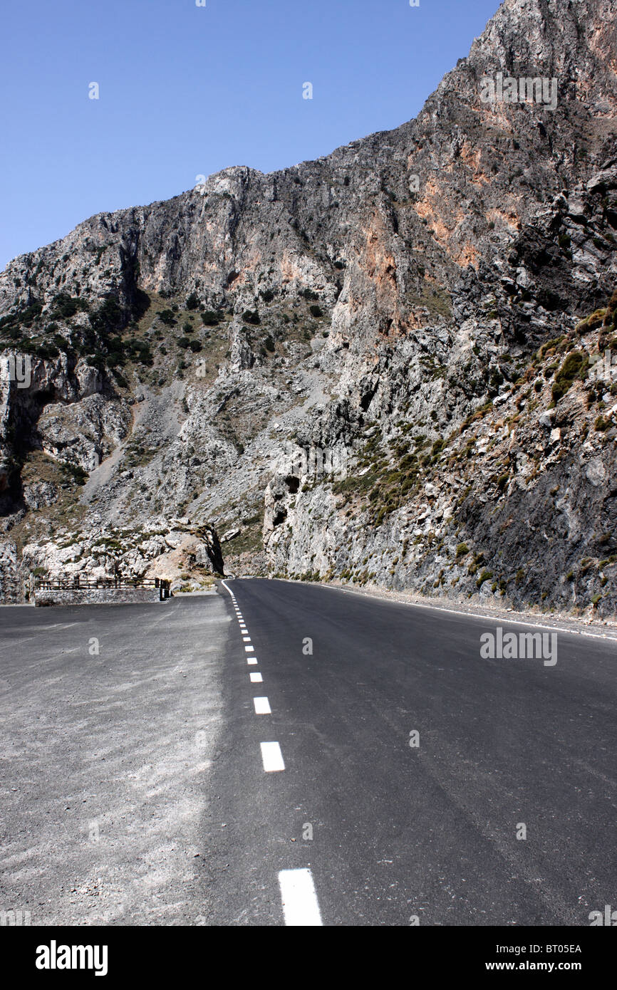 THE KOURTALIOTI RAVINE ON THE GREEK ISLAND OF CRETE Stock Photo - Alamy