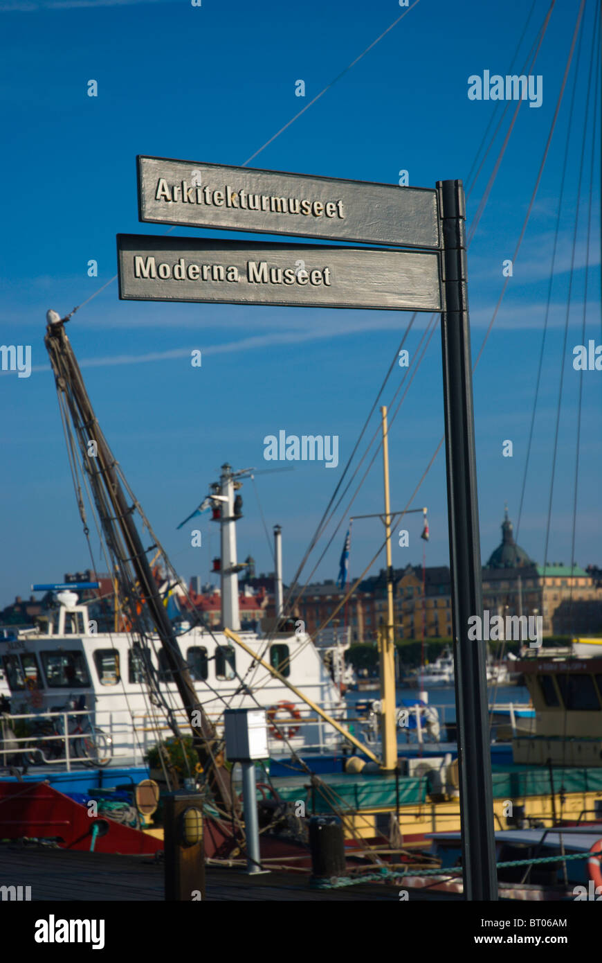 Moderna museet signs hi-res stock photography and images - Alamy