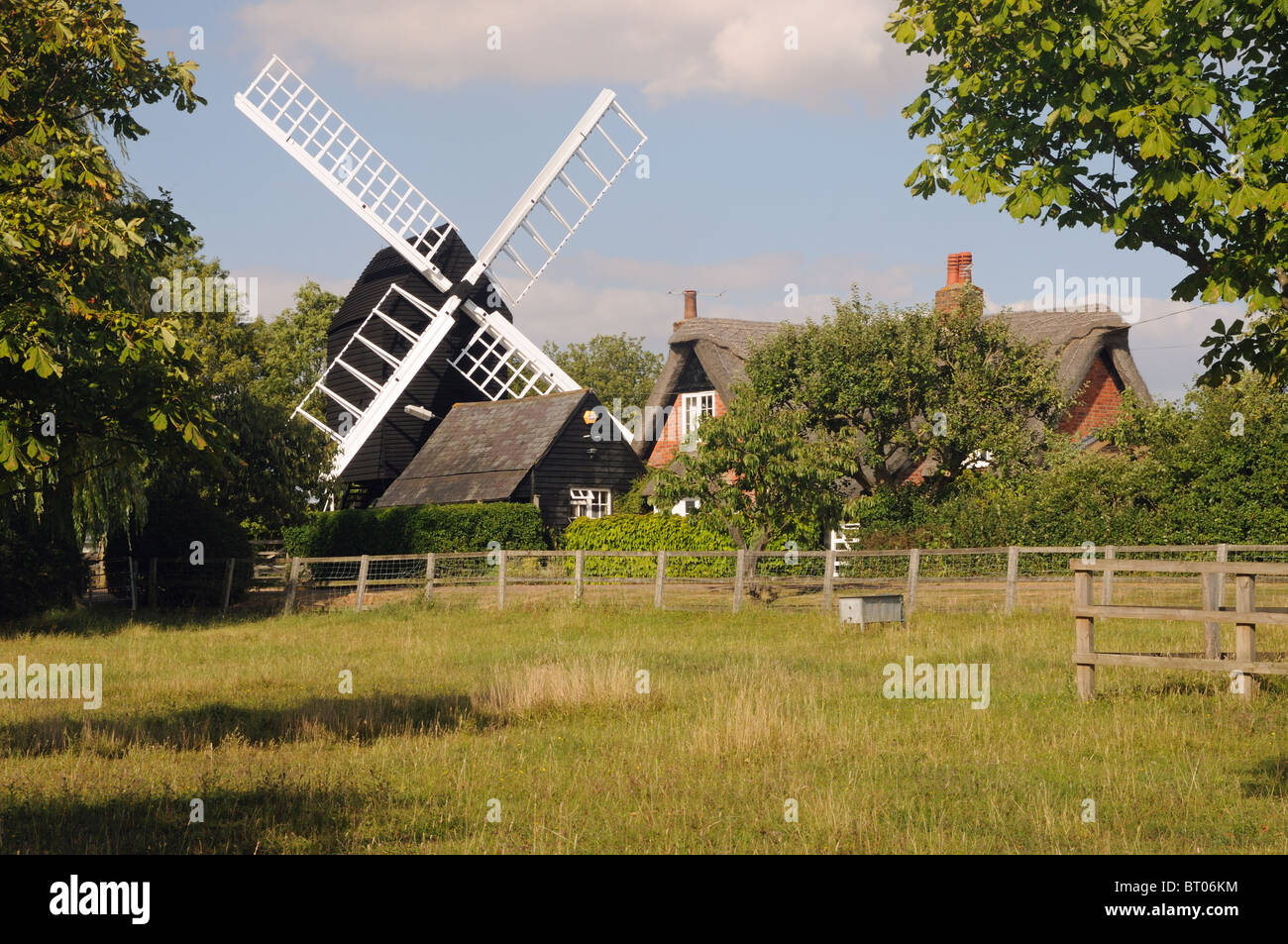 Bourn Mill and Mill Farm, near the village of Bourn, Cambridgeshire ...