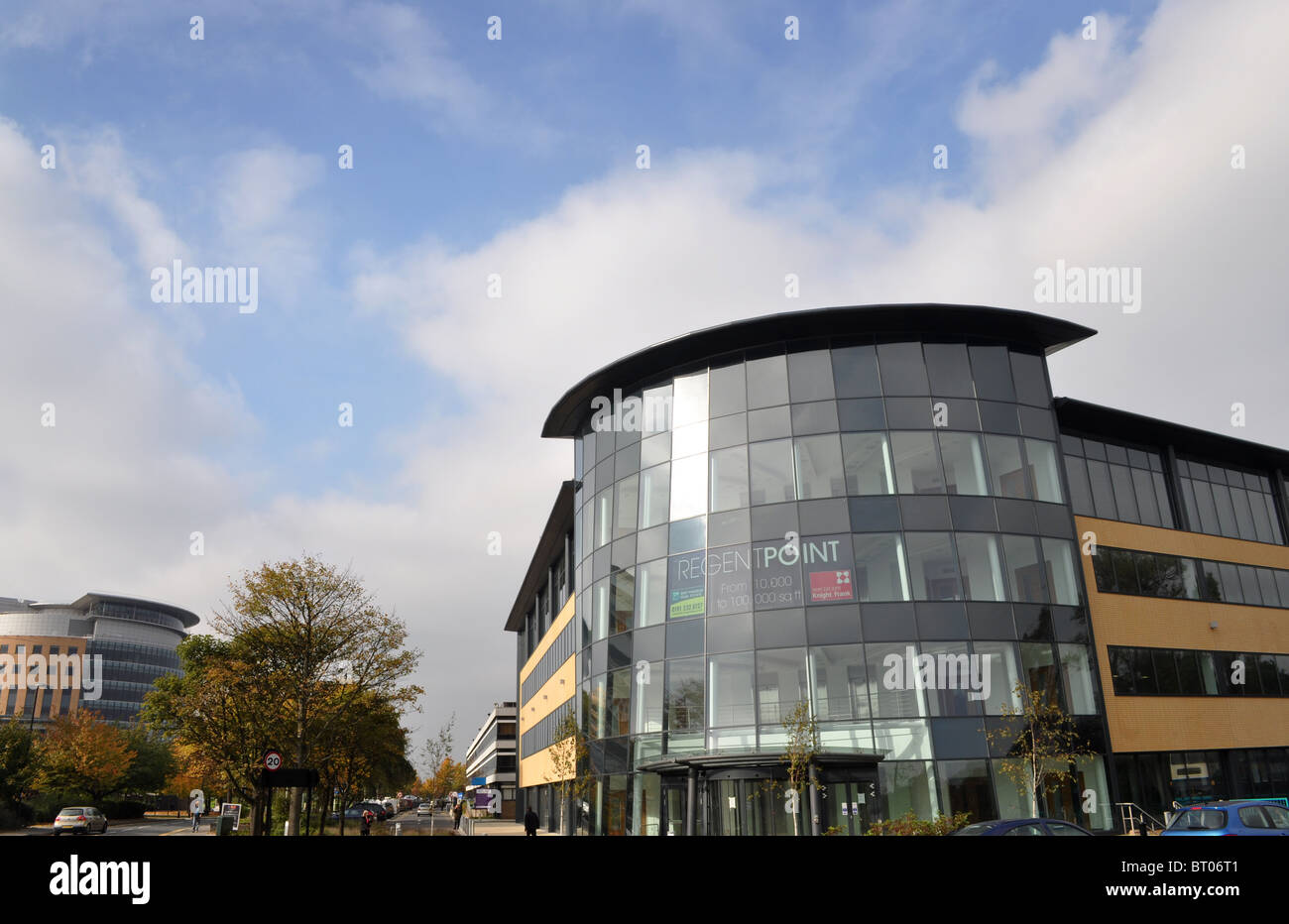 Regent point and partnership tower Gosforth Stock Photo - Alamy