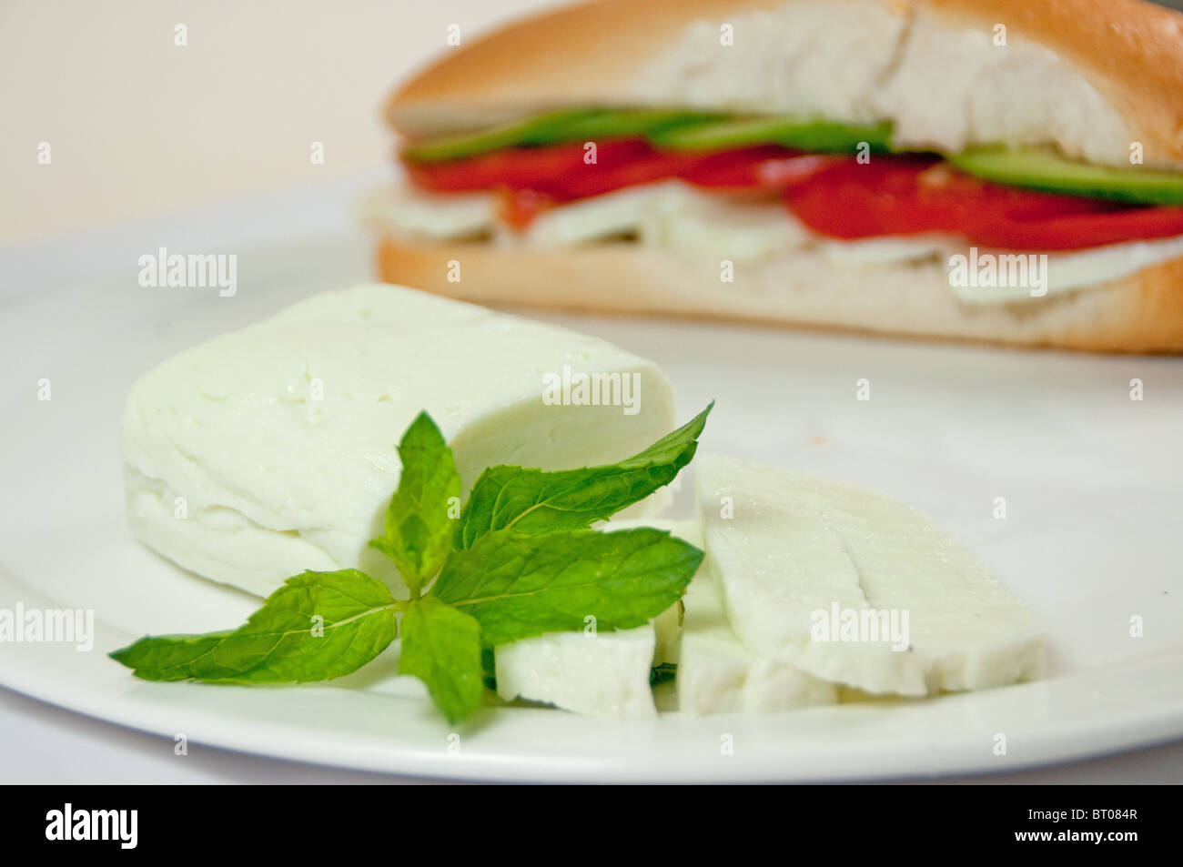 Cypriot Halloumi Cheese Stock Photo - Alamy