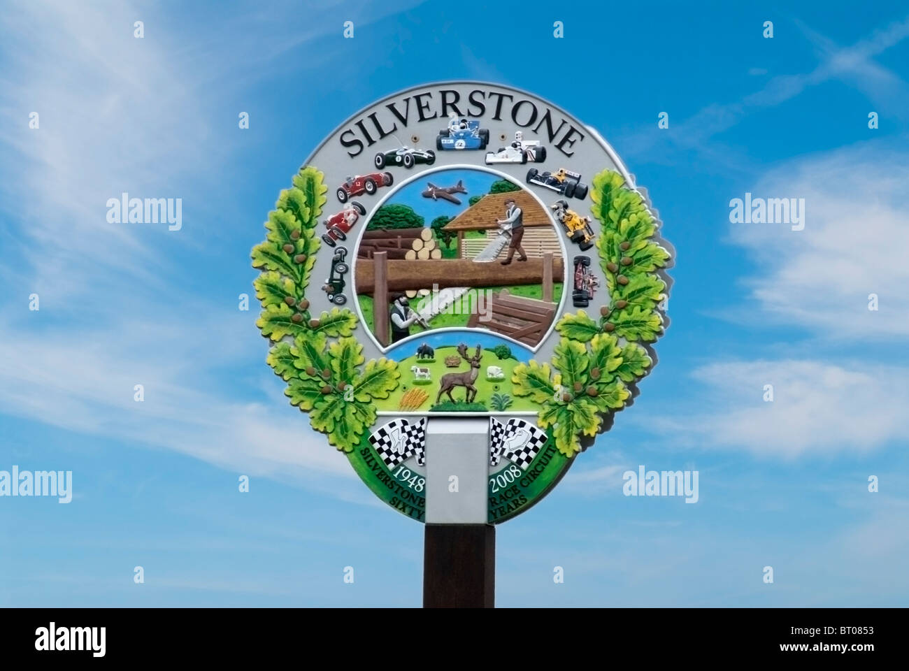 Silverstone sign hi-res stock photography and images - Alamy