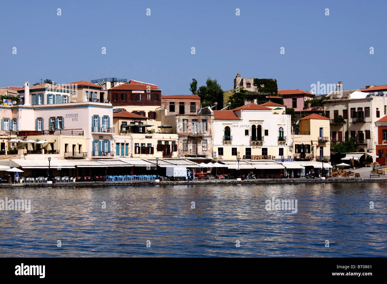 Cafe kriti chania hi-res stock photography and images - Alamy