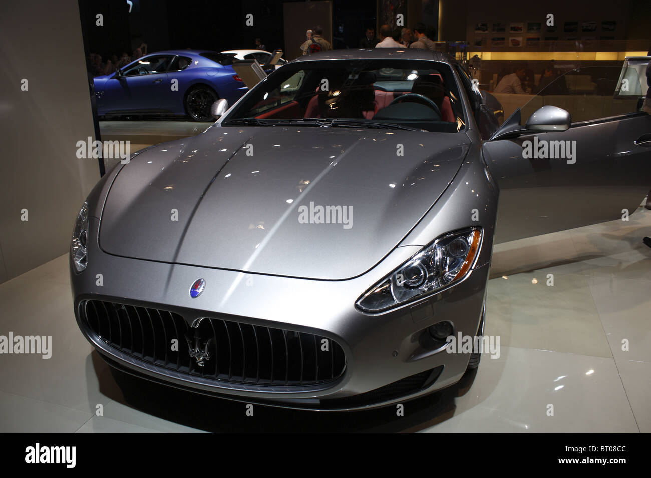 Maserati, Paris Car Show 2010, Paris, Porte de Versailles Stock Photo ...