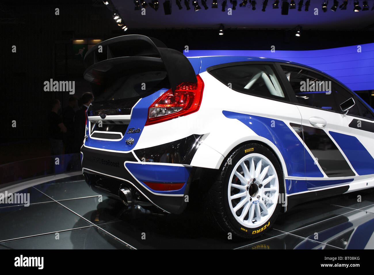 Ford Fiesta RS WRC, Paris Car Show 2010, Paris, Porte de Versailles ...