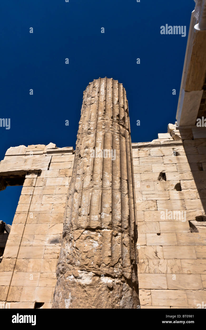 Entrance of Acropolis Stock Photo - Alamy