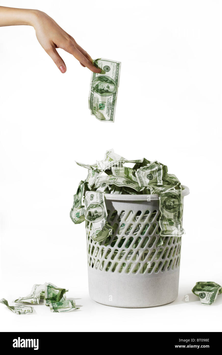 Trash bucket hi-res stock photography and images - Alamy