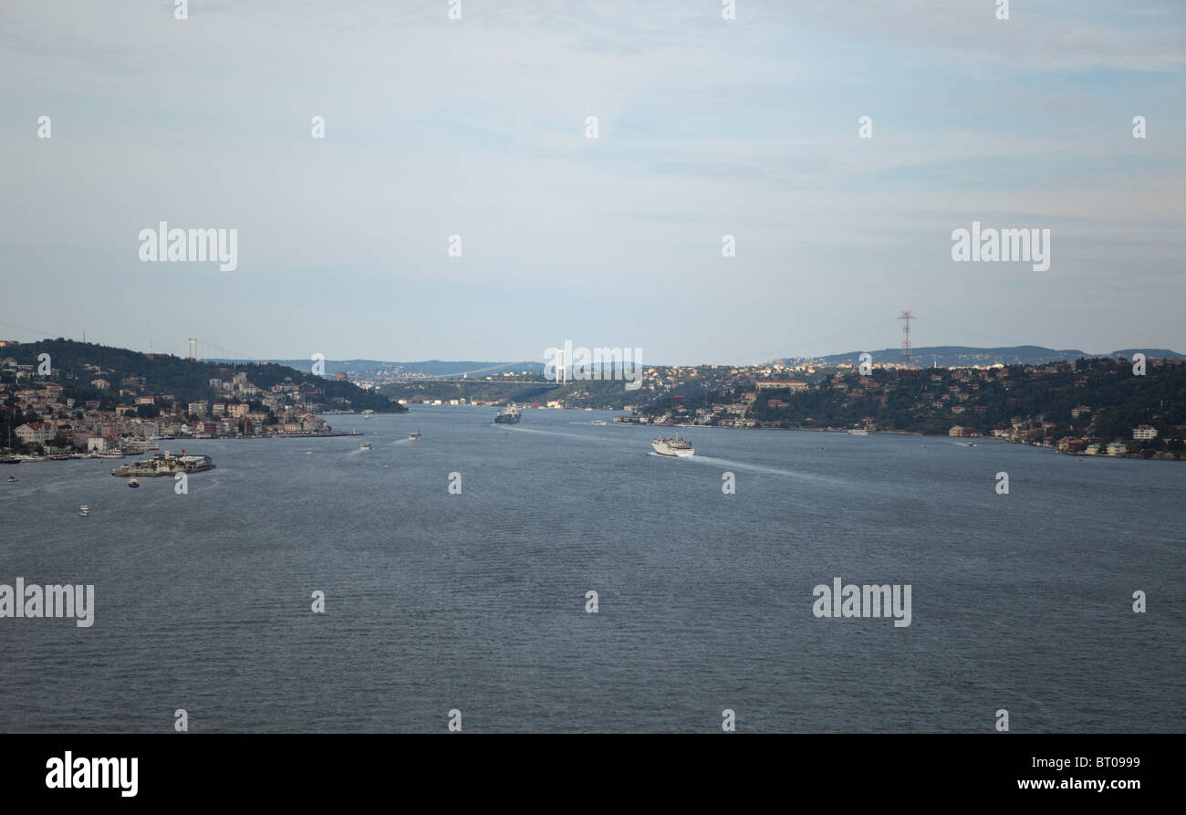 Bosphorus Straight (Istanbul strait) between the Black sea ans the Sea ...