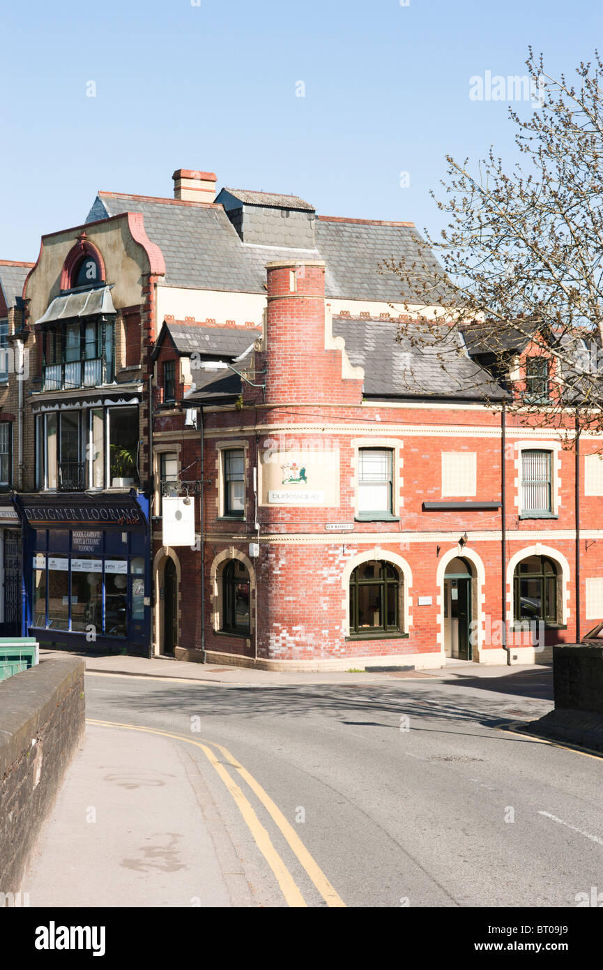 Scenes of Usk in Monmouthshire Stock Photo - Alamy