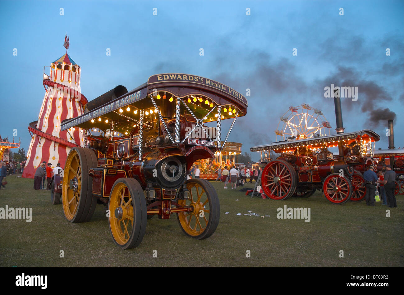 Steam Engines and Helta Skelta at Pickering Steam Fair Stock Photo - Alamy