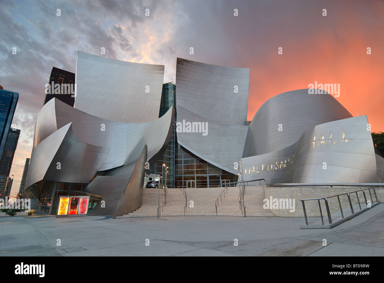 Walt Disney Concert Hall Night