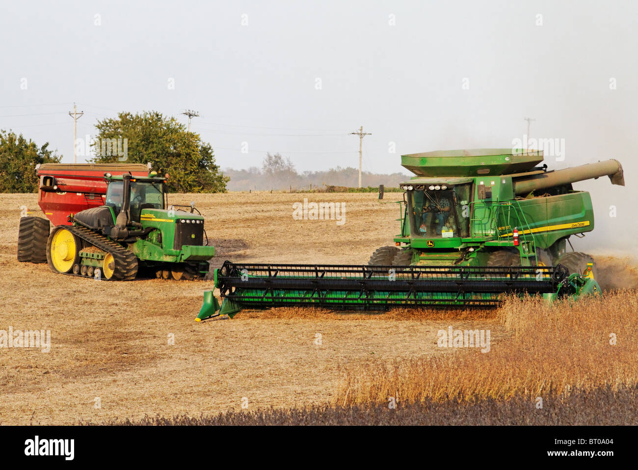 John deere 9670 sts combine hi-res stock photography and images - Alamy