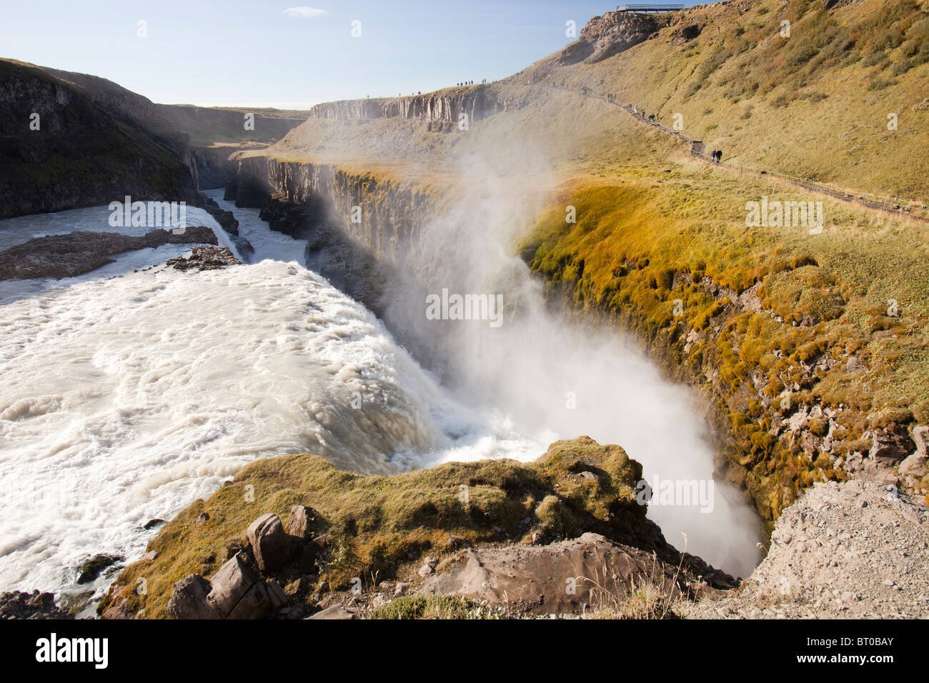 Gullfoss, Icelands most famous and arguably most impressive waterfall ...