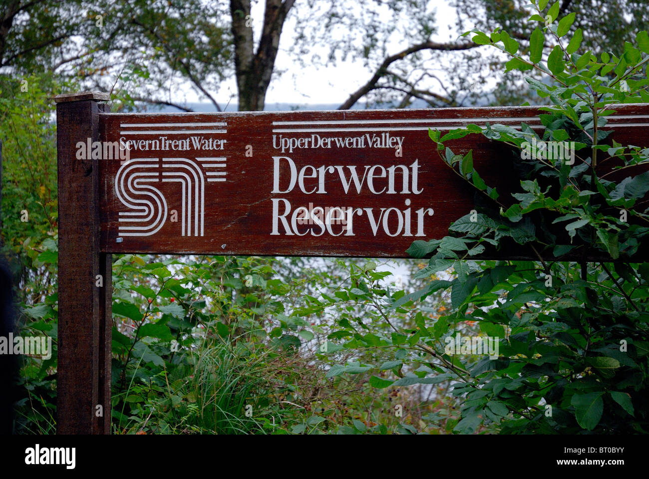 severn trent sign england uk Stock Photo - Alamy