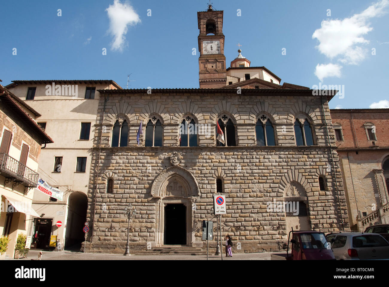 Città di Castello, the major town in northern Umbria, Italy Stock Photo ...