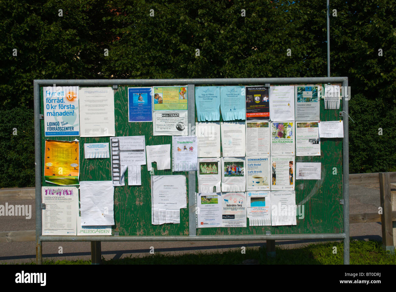 Public notices boards hi-res stock photography and images - Alamy