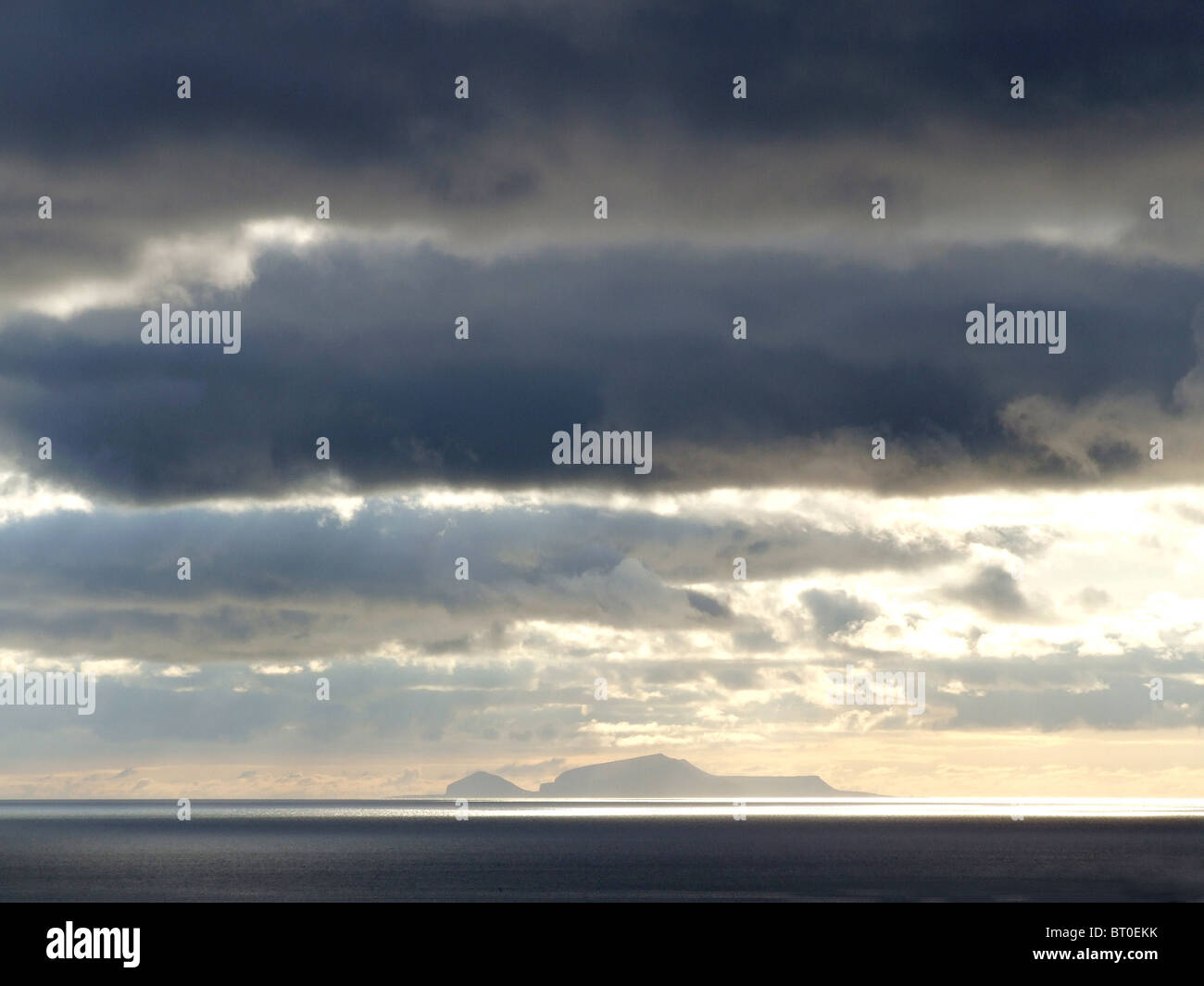 Foula one of the most remote inhabited islands in the UK Stock Photo ...