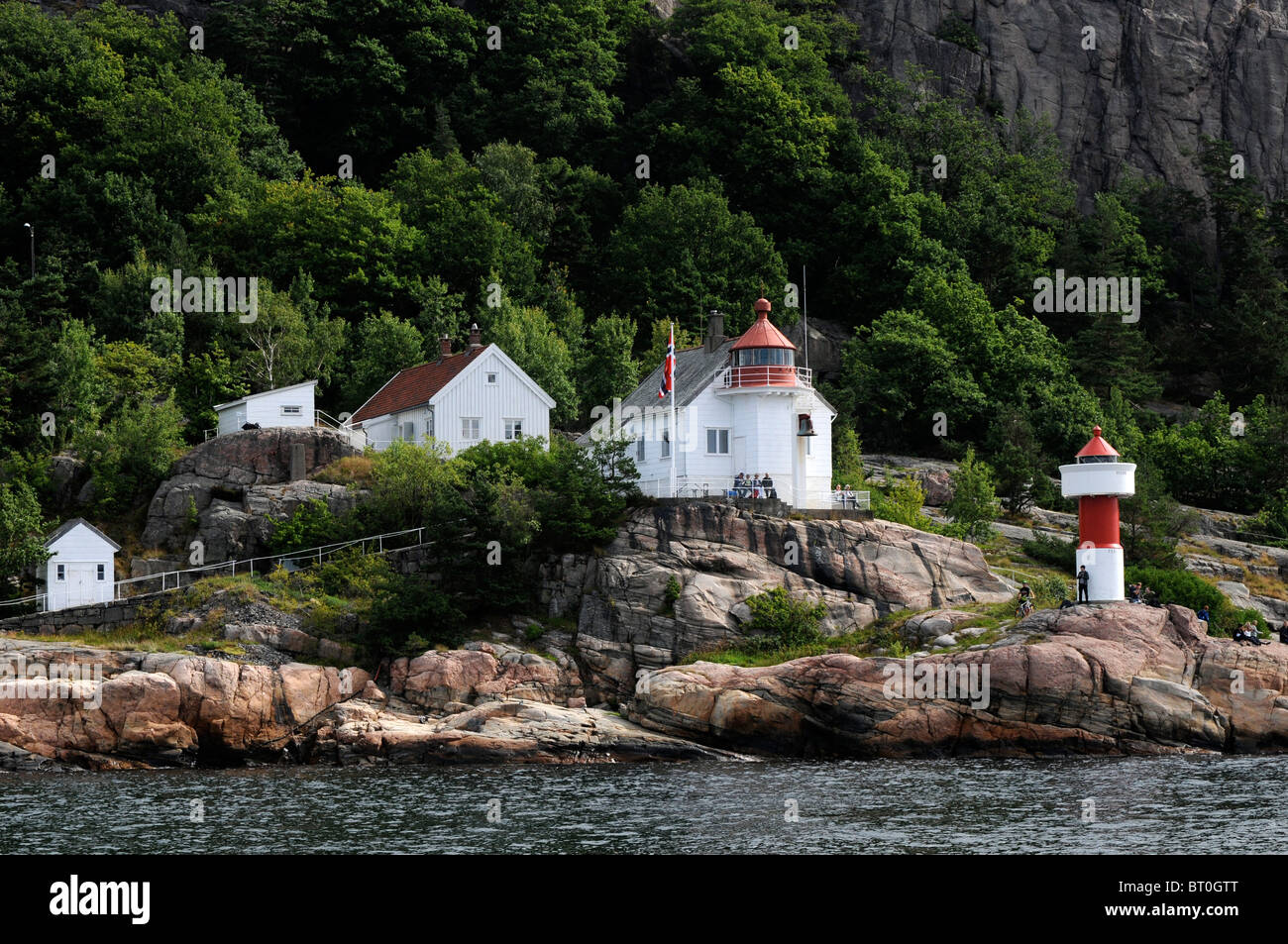 Tall norwegian lighthouse hi-res stock photography and images - Alamy