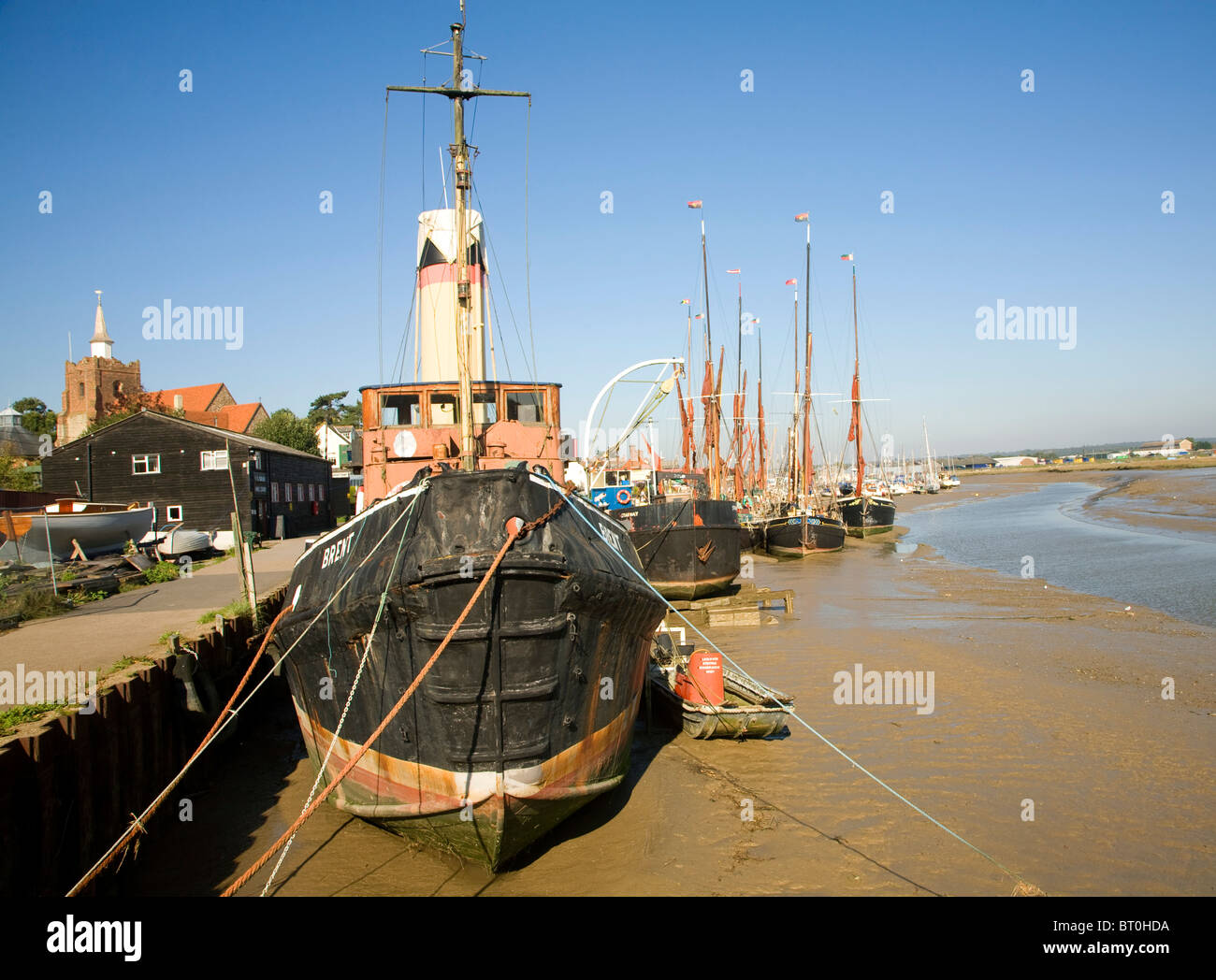 Maldon boat essex hi-res stock photography and images - Alamy