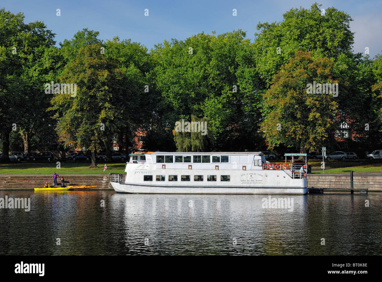 nottingham princess river trent nottingham england uk Stock Photo - Alamy