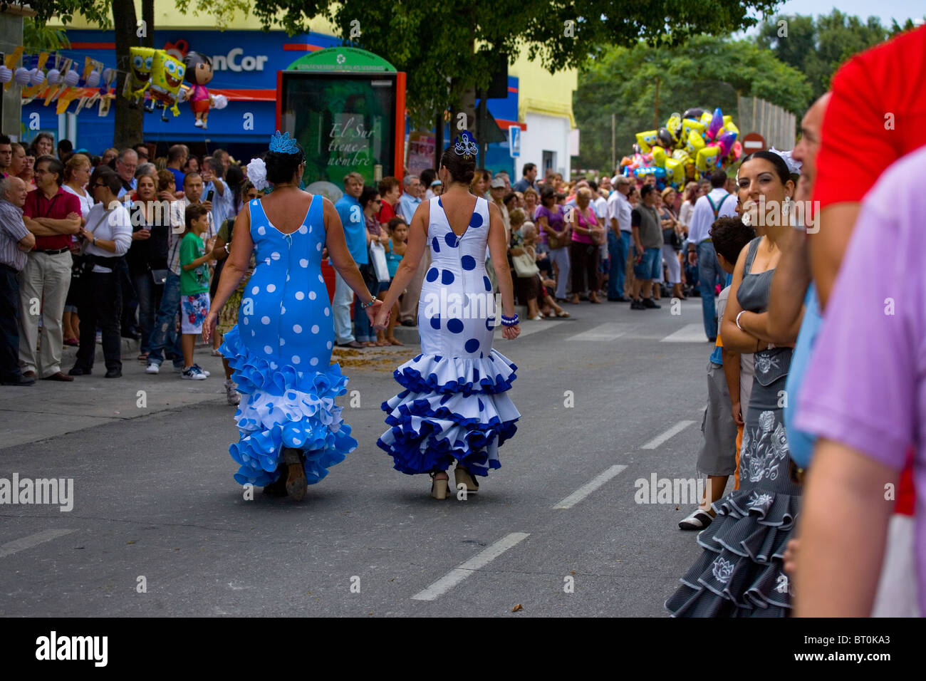Spain in Fiesta Stock Photo - Alamy
