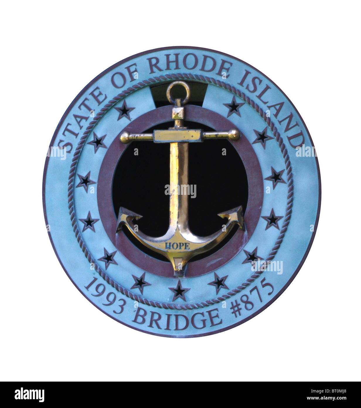 rhode island state seal Stock Photo - Alamy