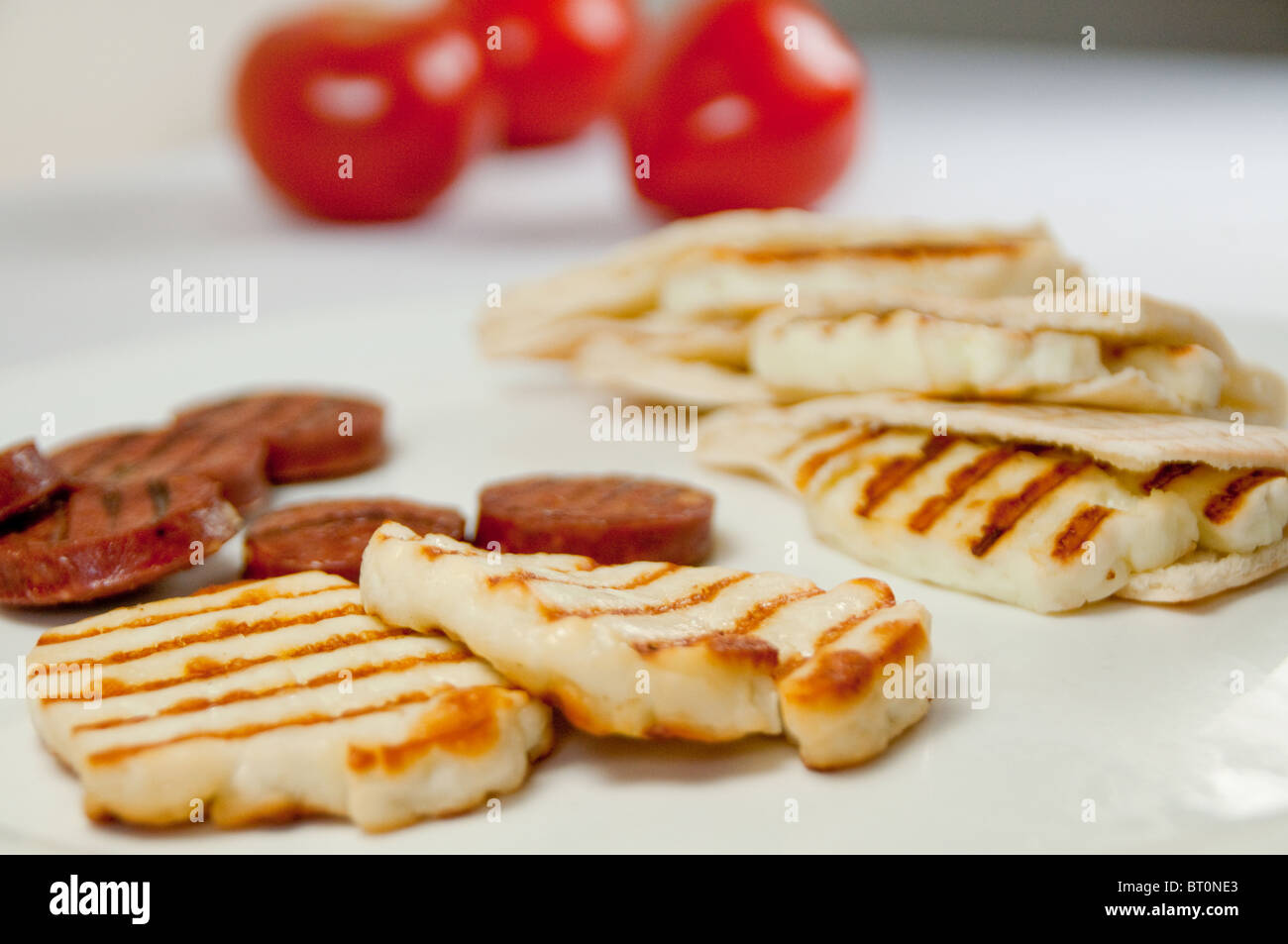 Cypriot Halloumi Cheese Stock Photo - Alamy