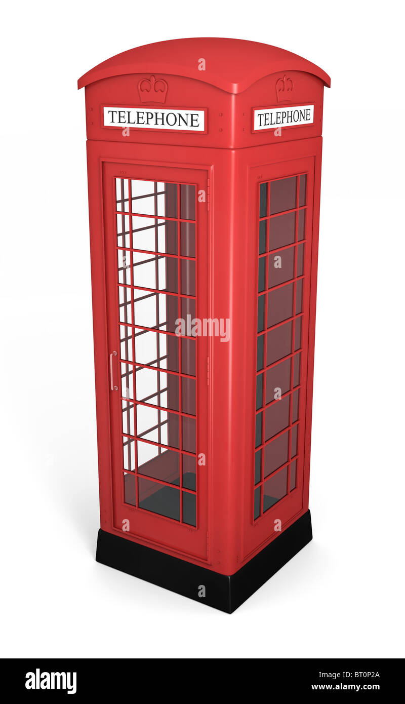 British phone booth Stock Photo - Alamy