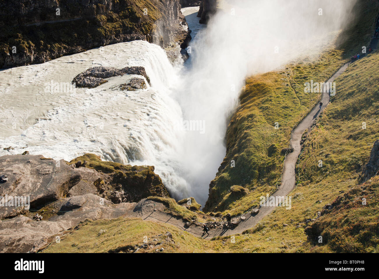 Gullfoss, Icelands most famous and arguably most impressive waterfall ...