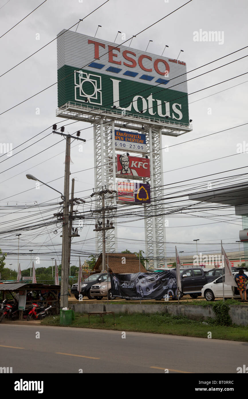 Asian super market shop tesco lotus travel kfc asia food shopping hi ...