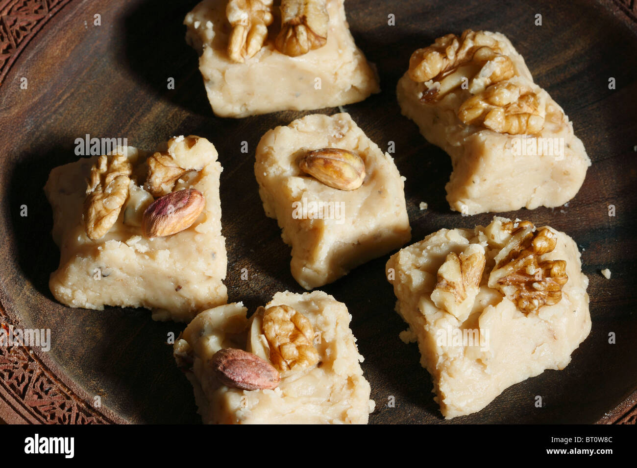 Sheer Payra is traditional Afghan fudge flavored with cardamom ...