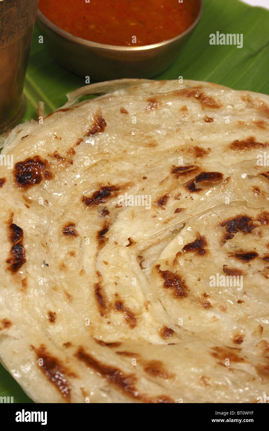 Kerala Paratha is a layered flat bread from South Indian state of ...