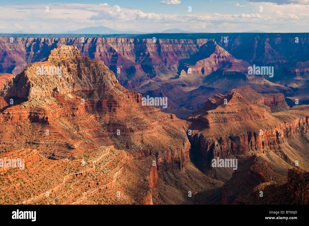 Freya Castle, Evening mood, Cape Royal, Grand Canyon North Rim, Arizona ...