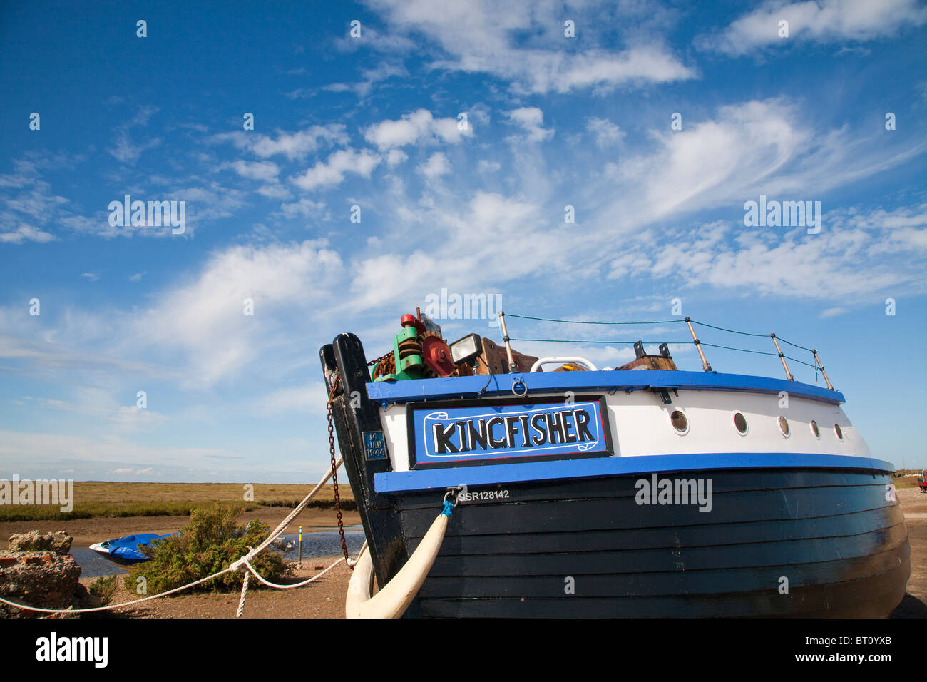 Stranded at low tide Stock Photo - Alamy