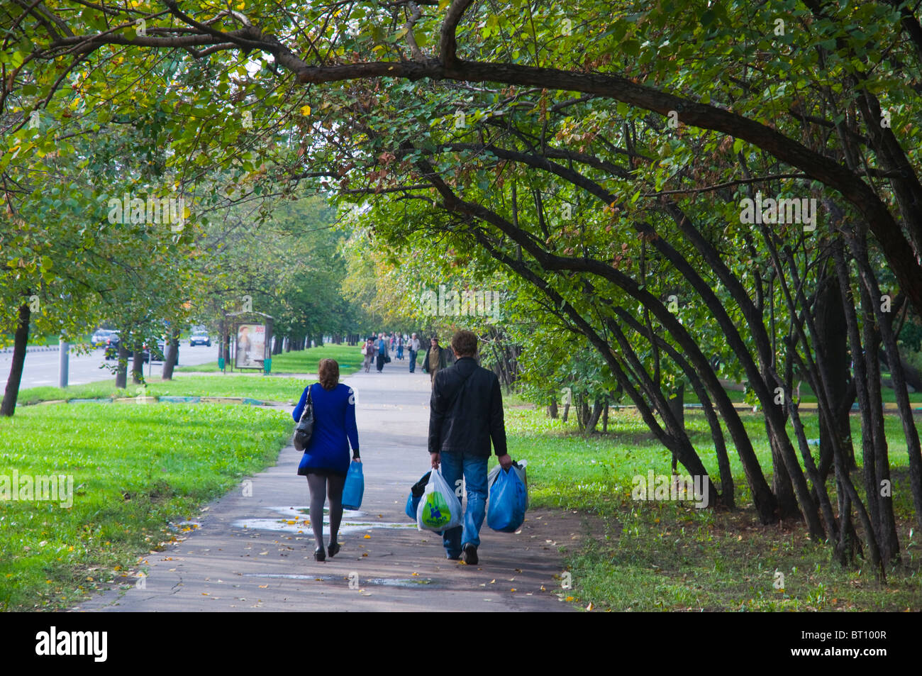 Moscow shopping district hi-res stock photography and images - Alamy