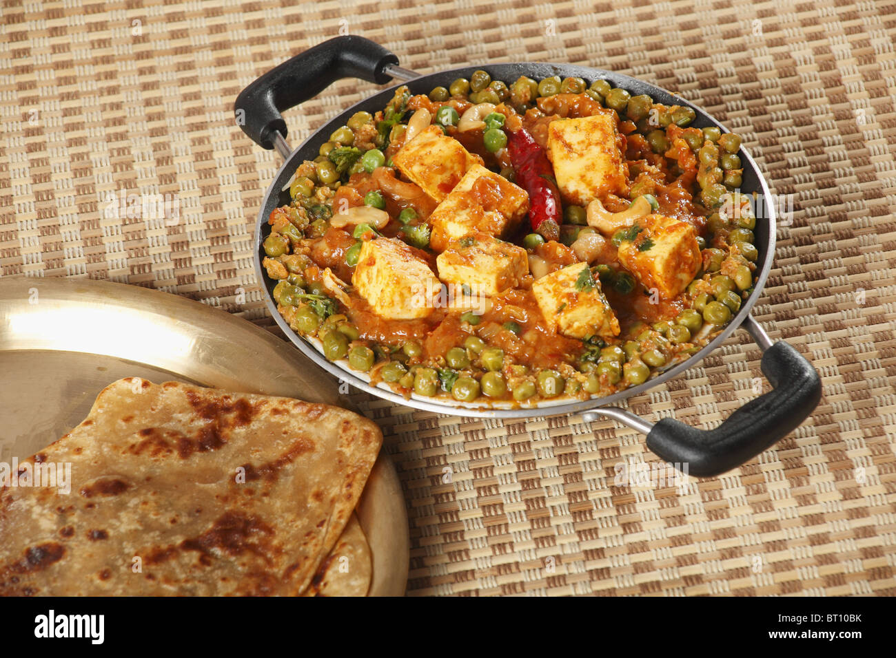 Mattar Paneer is a popular main course Indian dish, made with green ...